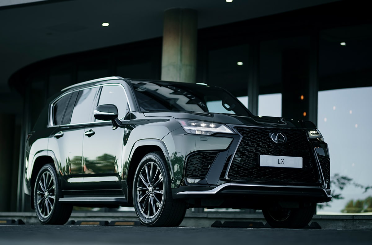 From talking sport to driving the Lexus LX 600 F Sport…. broadcaster ...