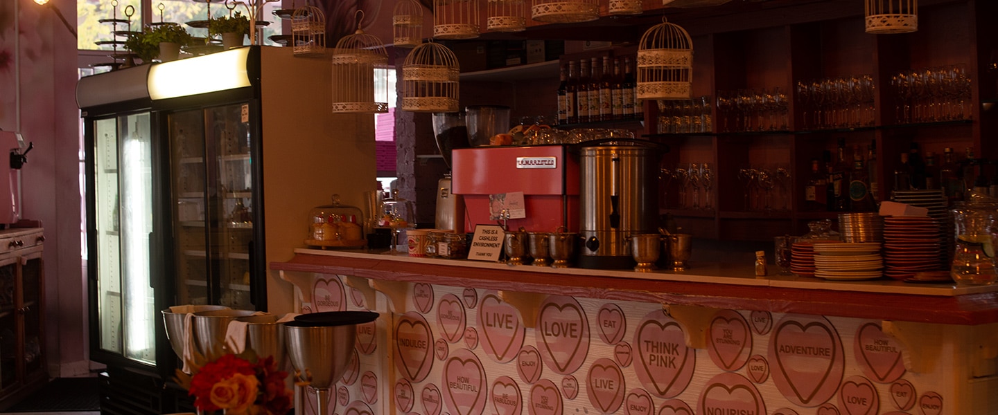 Explore Linden: Goddess is a trendy little café with pink walls ...