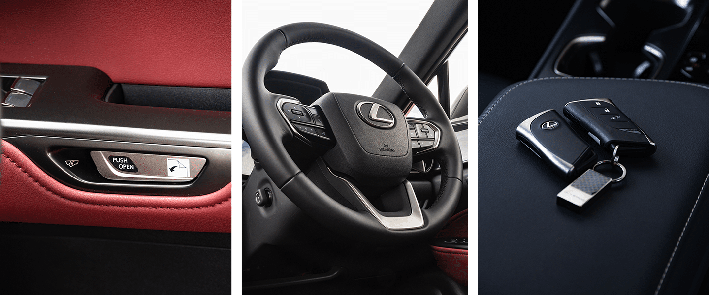 The interior of the new Lexus NX