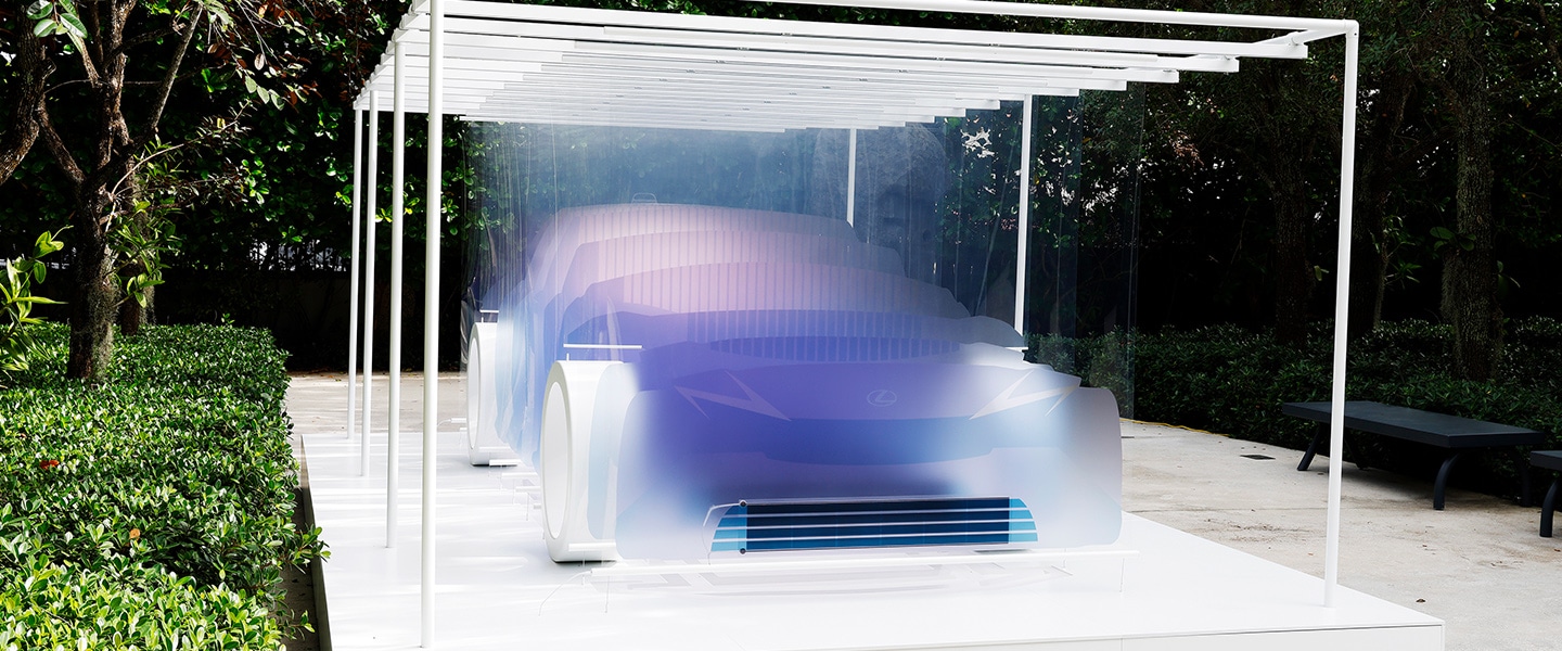 Lexus collaborated with renowned Dutch solar designer Marjan van Aubel ...