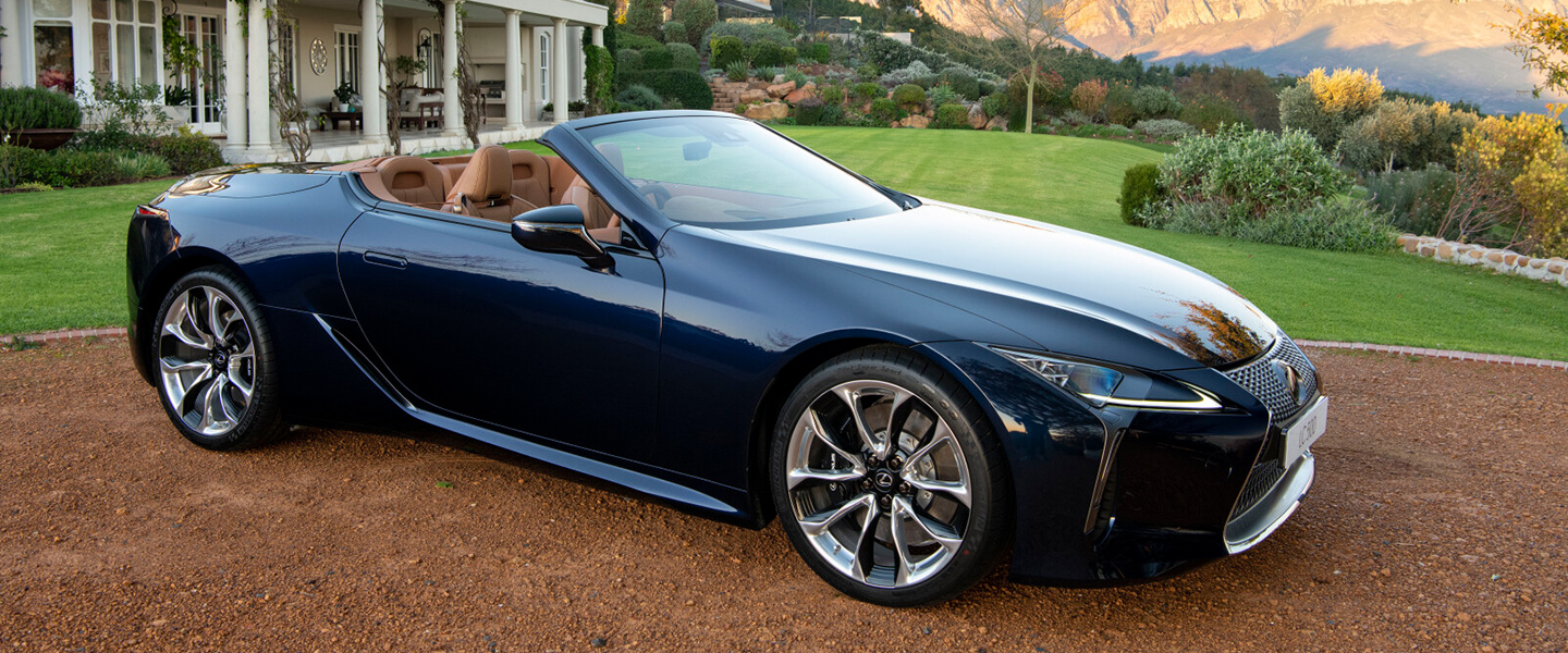 The Lexus luxury coupe