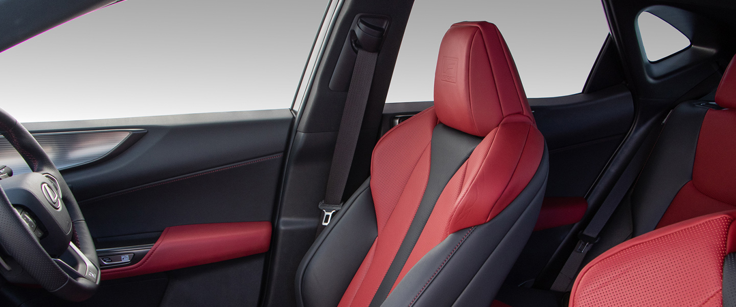 Interior of a Lexus vehicle